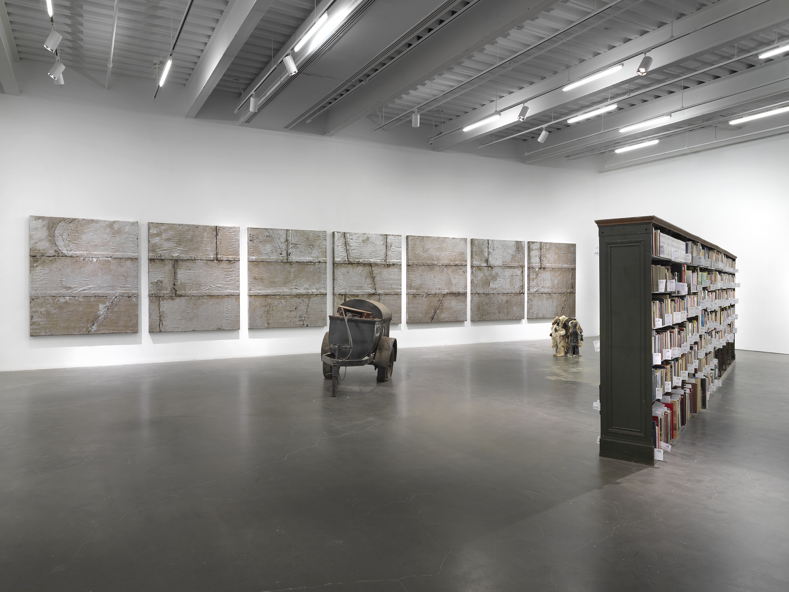 Exhibition view: Theaster Gates: Young Lords and Their Traces , 2022 ...
